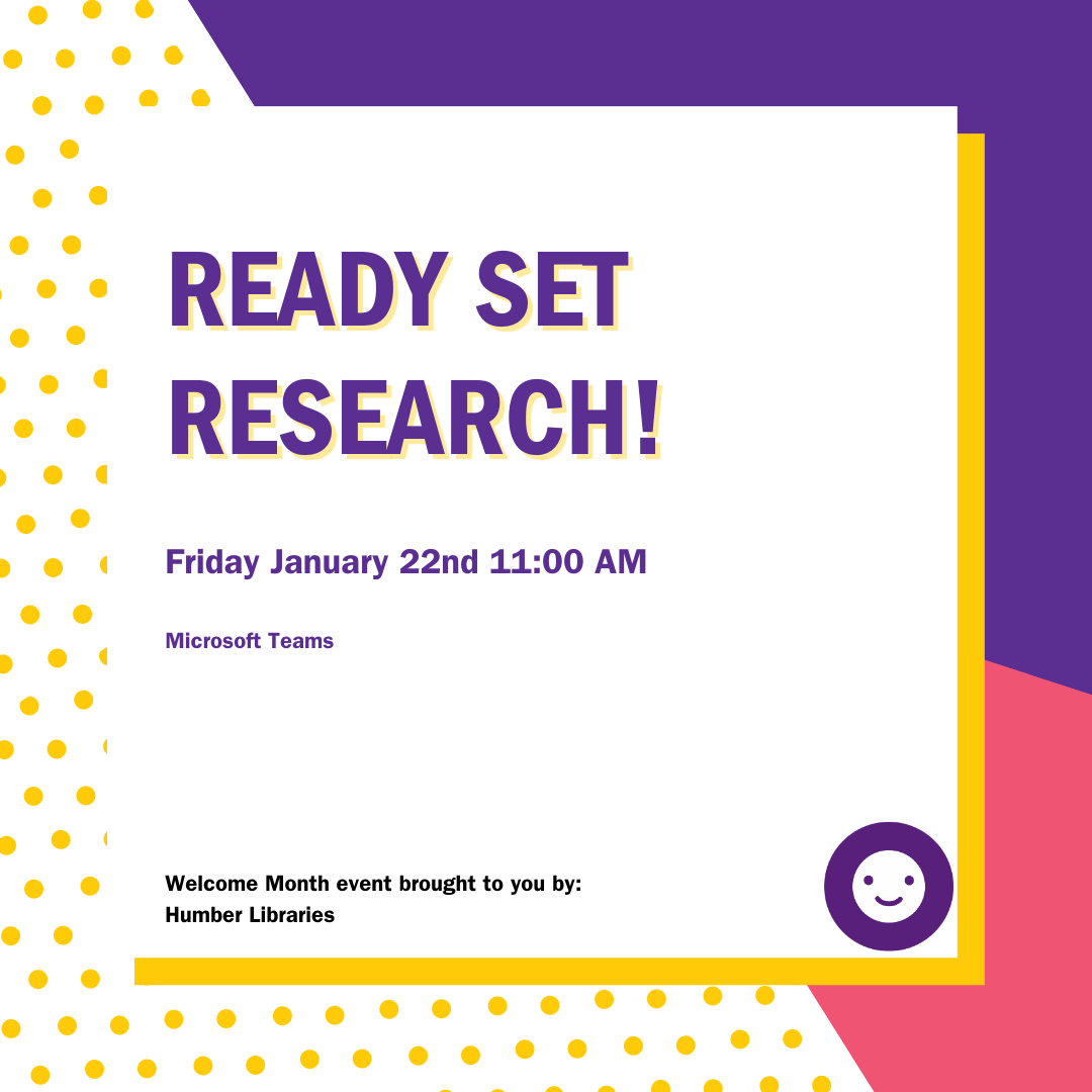 Ready Set Research! | Orientation